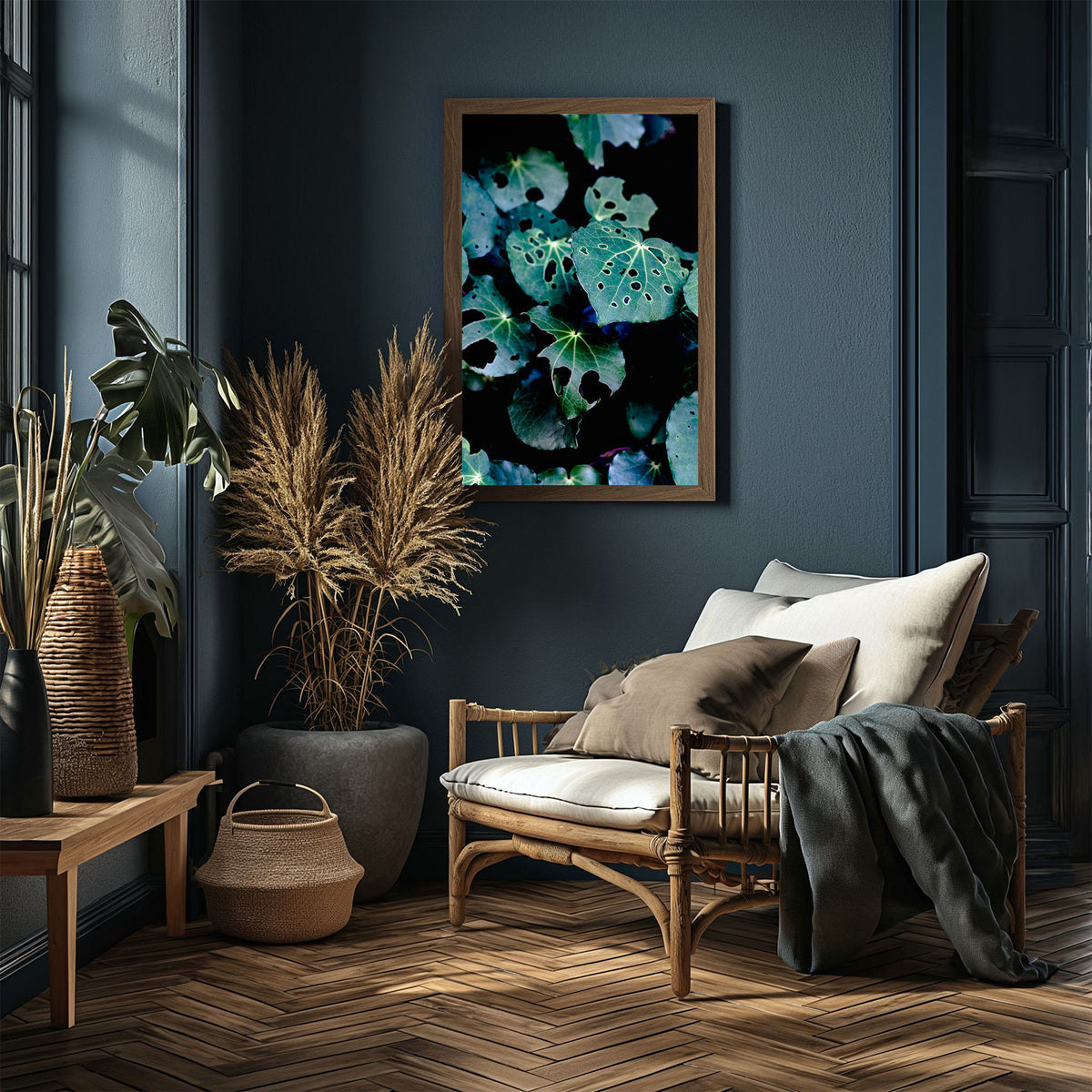 Kawakawa Native NZ Bush - Botanical Wall Art – One Thousand Blooms